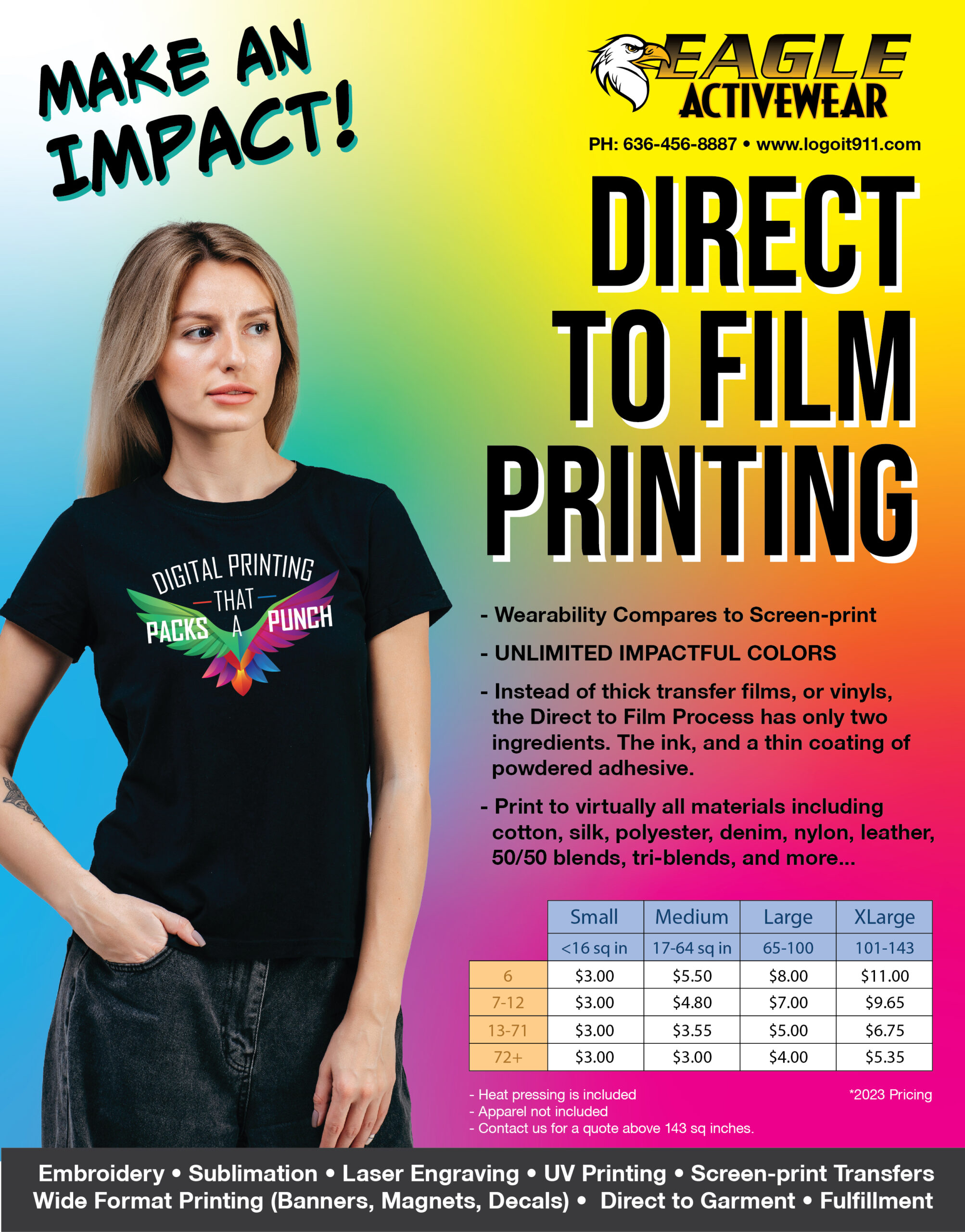 Direct to Film – Logo It 911